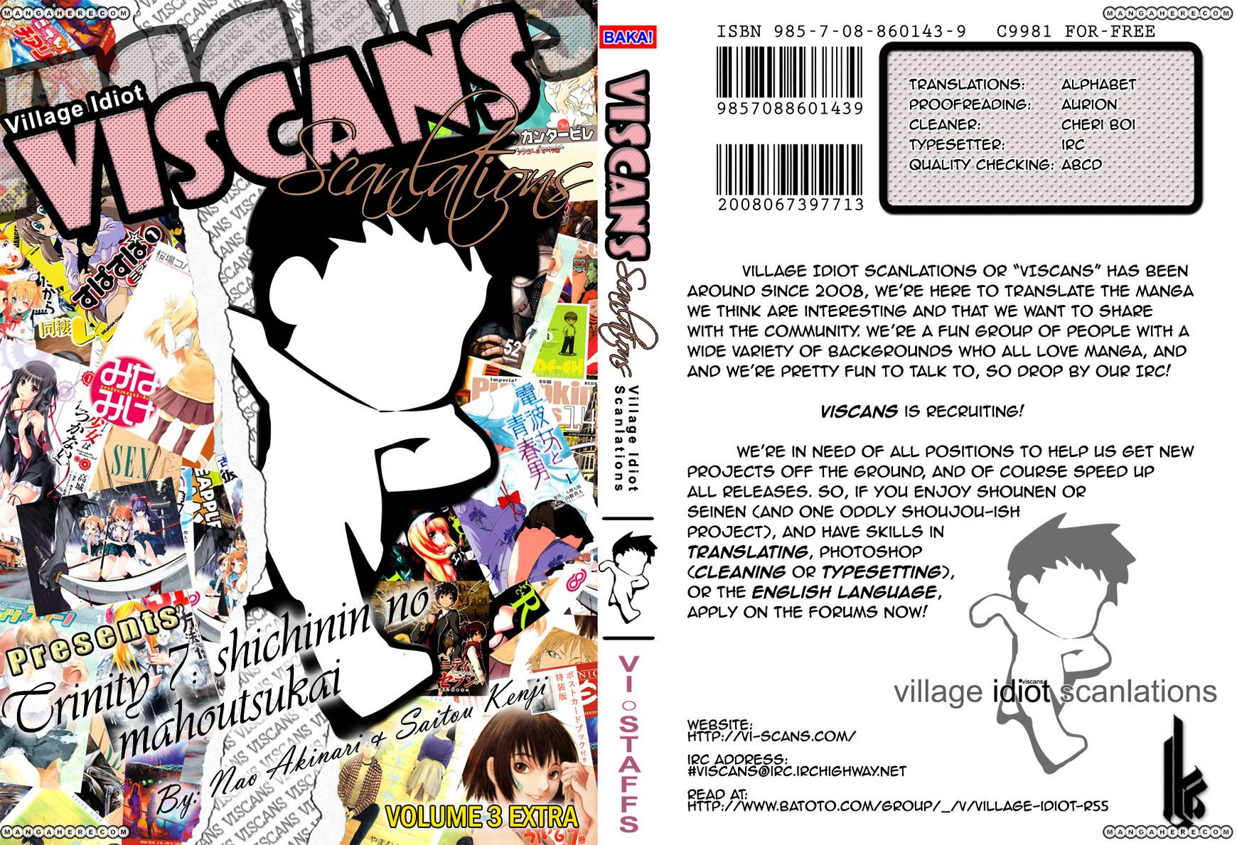 Trinity Seven - Chapter 16.5 - Toonclash