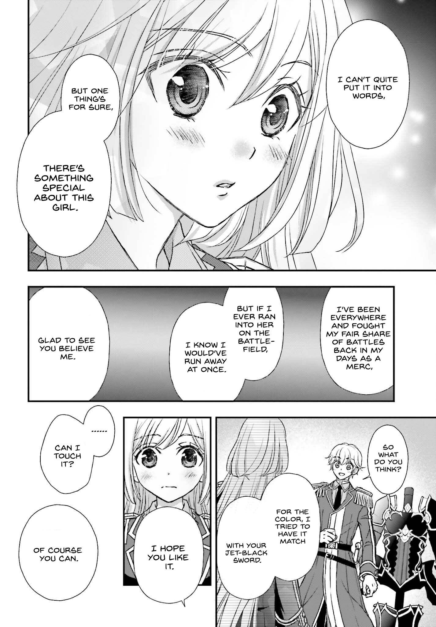 Shinigami ni Sodaterareta Shoujo wa Shikkoku no Tsurugi wo Mune ni Idaku - Chapter 33 - Toonclash