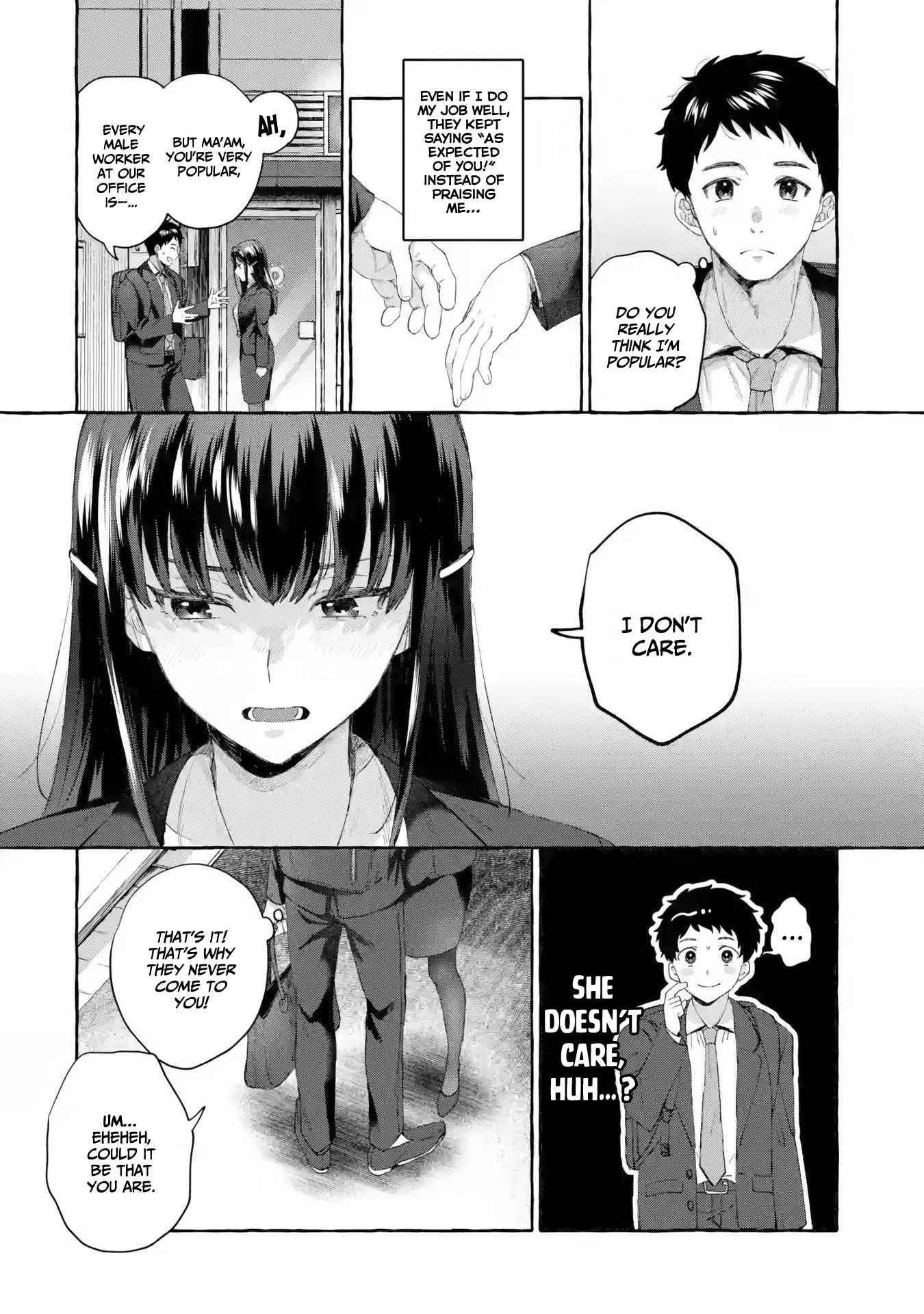 Kibishii Onna Joushi ga Koukousei ni Modottara Ore ni Dere Dere suru Riyuu - Chapter 1.1 - Toonclash