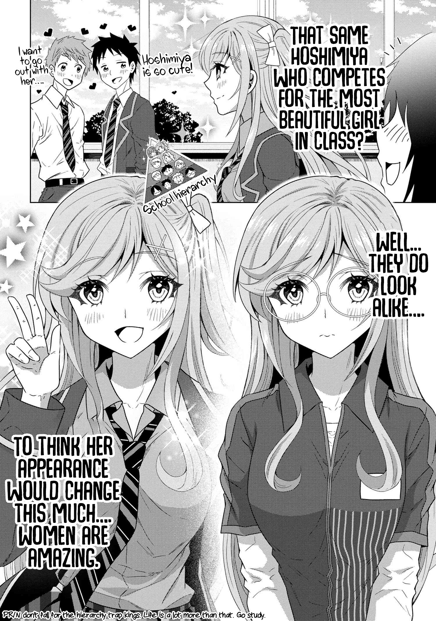 Konbini Goutou kara Tasuketa Jimi Tenin ga, Onaji Kurasu no Ubu de Kawaii Gyaru datta - Chapter ...