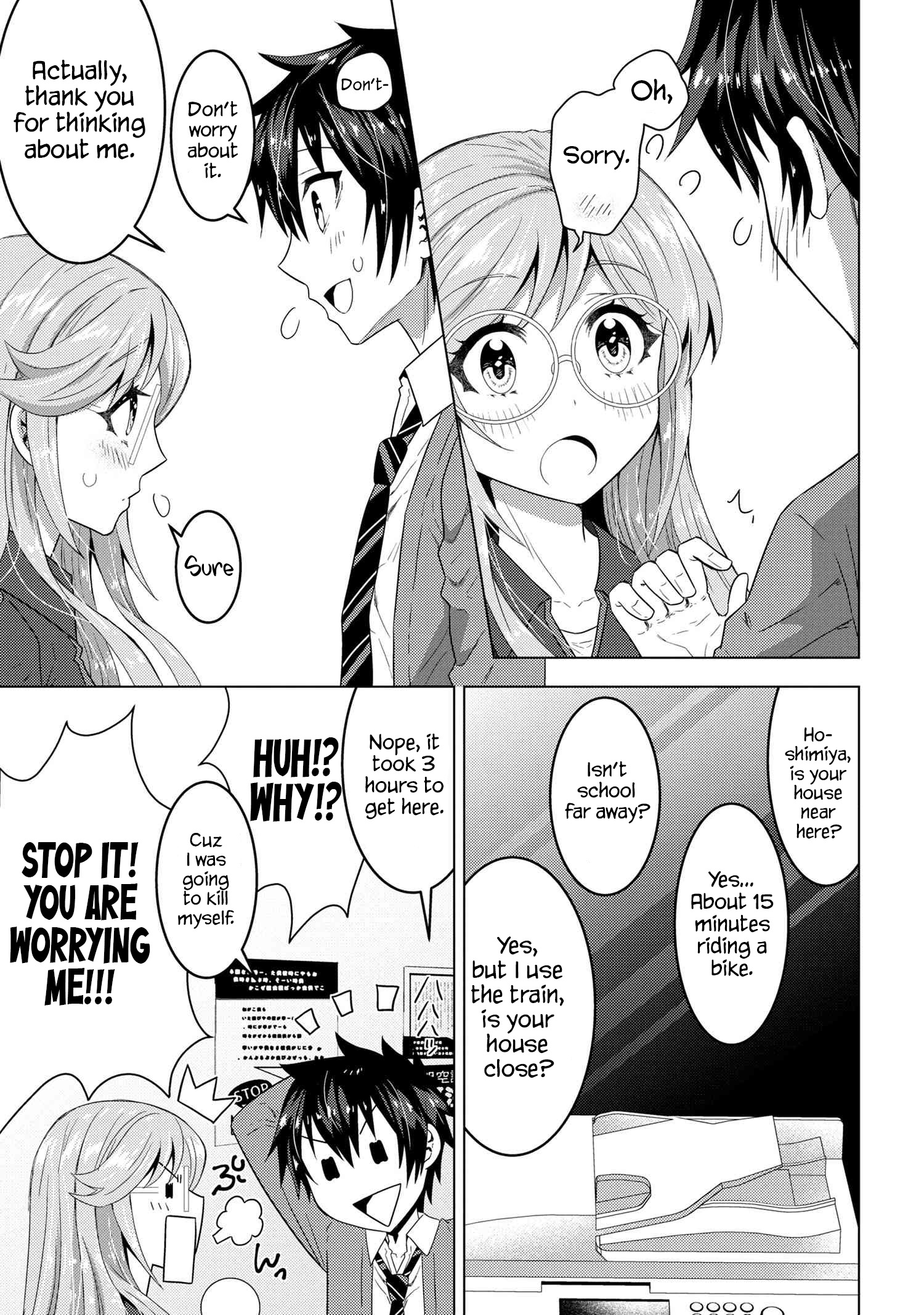 Konbini Goutou kara Tasuketa Jimi Tenin ga, Onaji Kurasu no Ubu de Kawaii Gyaru datta - Chapter ...